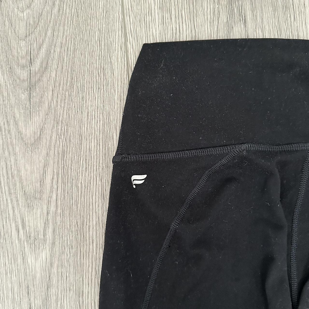fabletics black leggings size XXS no flaws... - Depop