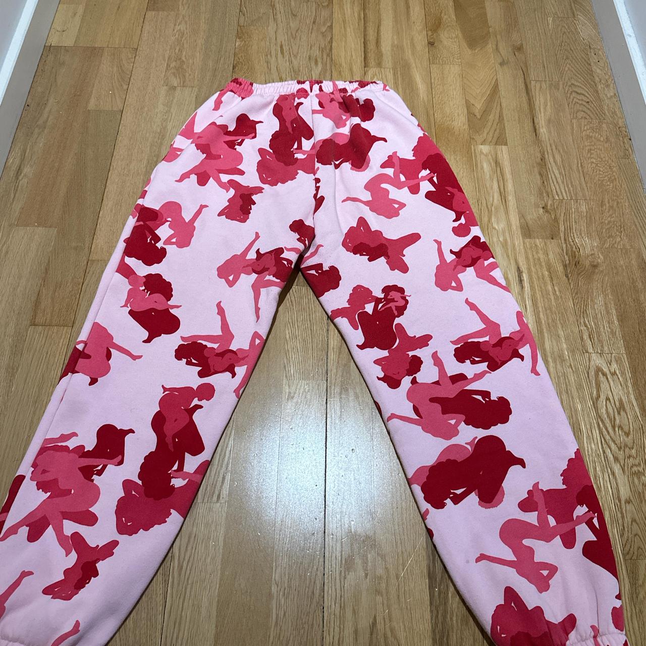 Pink Named Collective Joggers size Small. great... - Depop