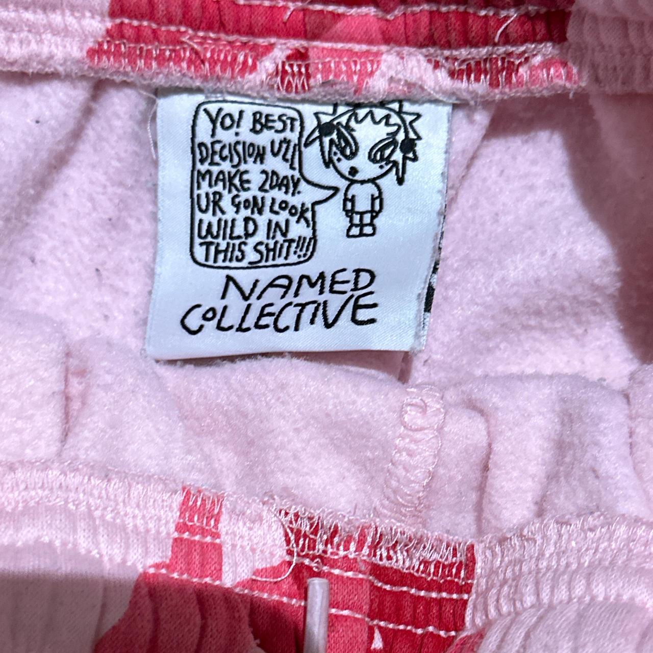 Pink Named Collective Joggers size Small. great... - Depop