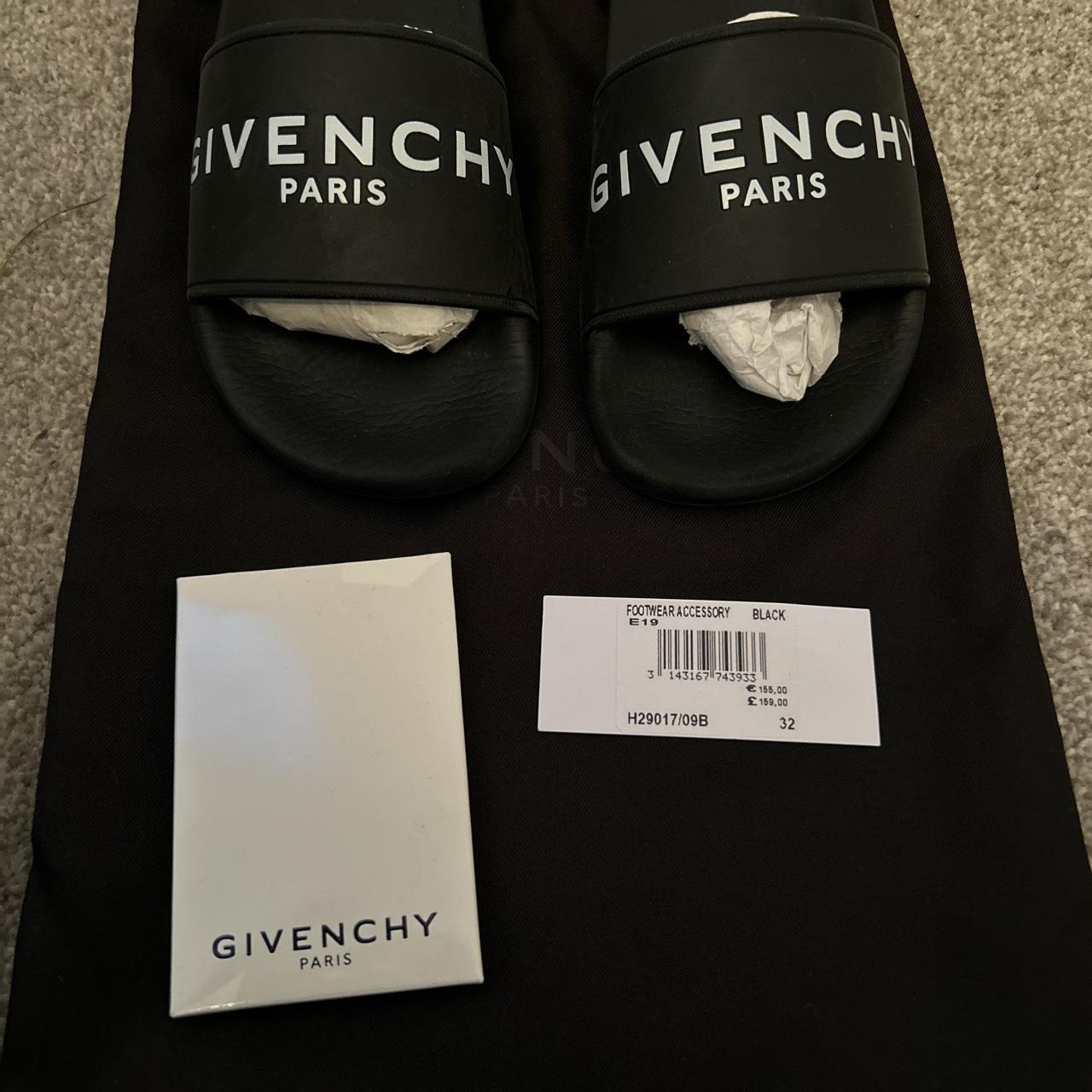 Givenchy Kids Sliders Worn Twice RRP -... - Depop