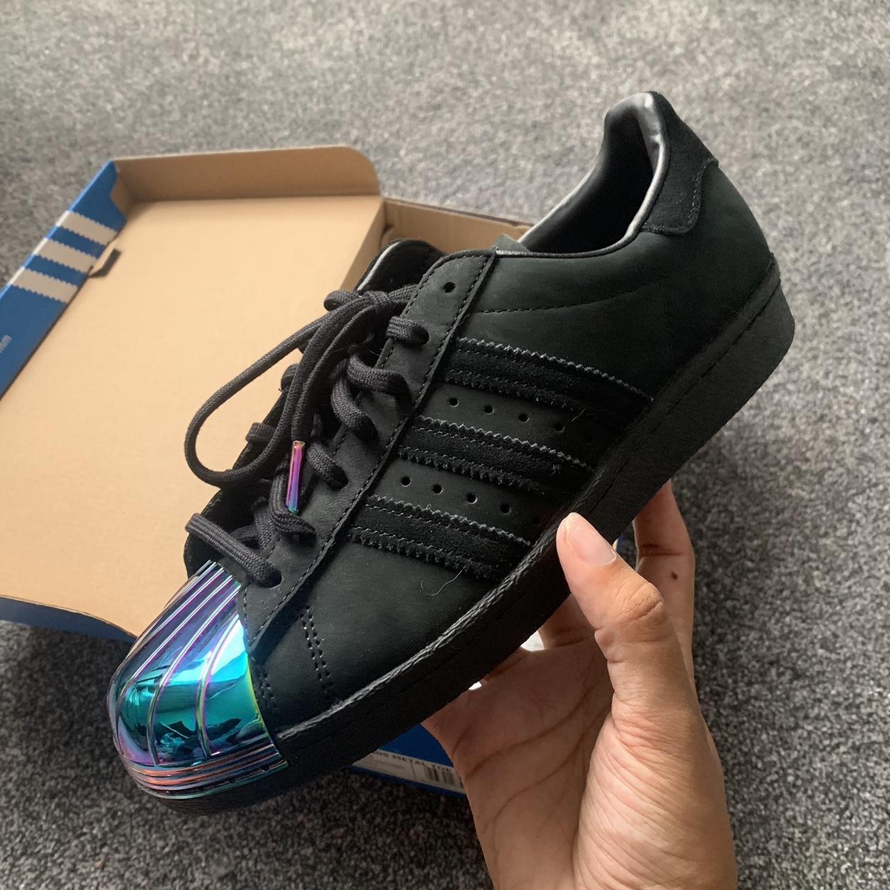 Adidas superstar metallic shell toe UK7 - Depop