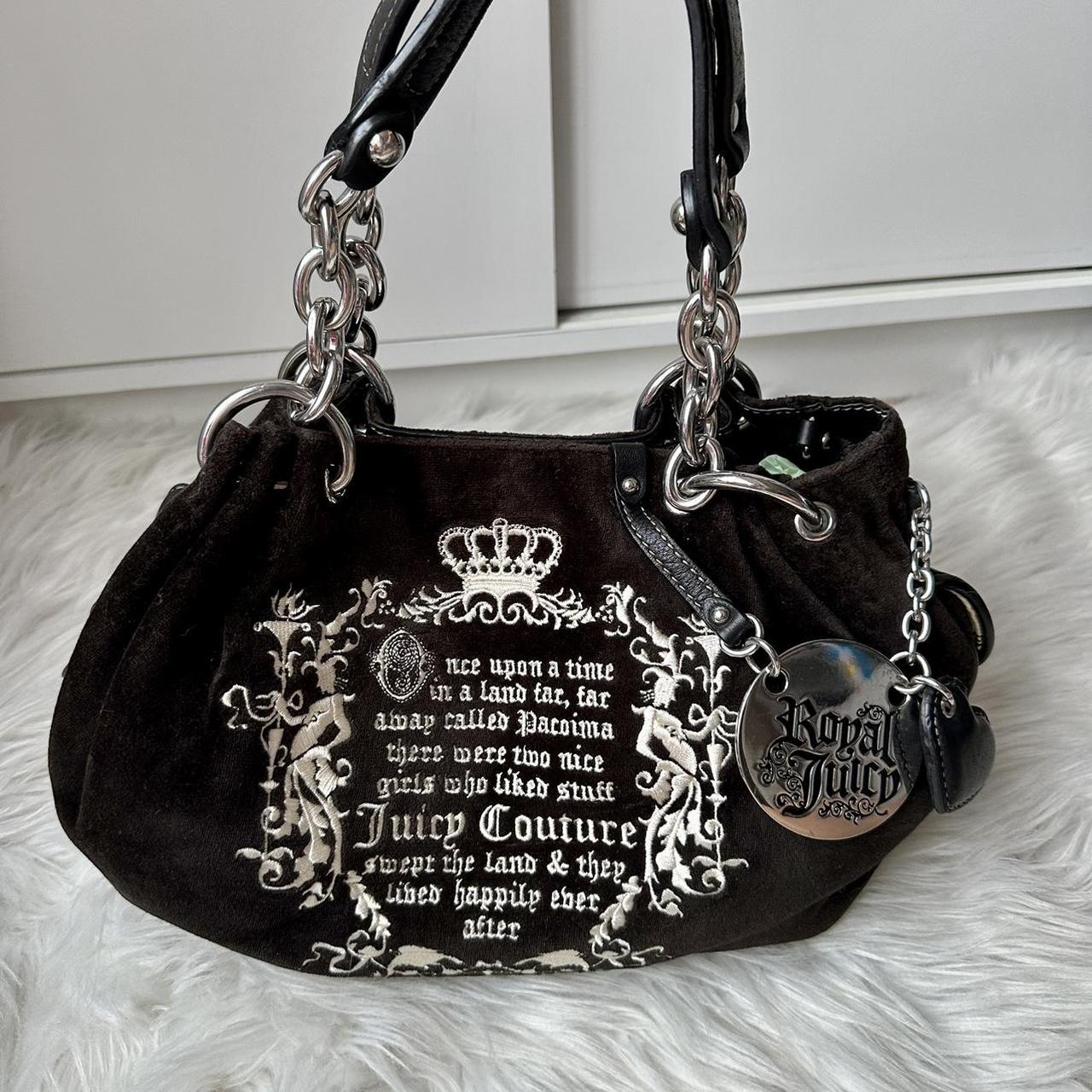 Black Juicy Couture Fluffy “Once Upon A Time”... - Depop