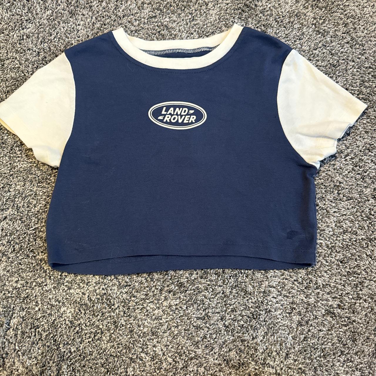 Blue and Cream, Land Rover, Baby T from Pacsun - Depop