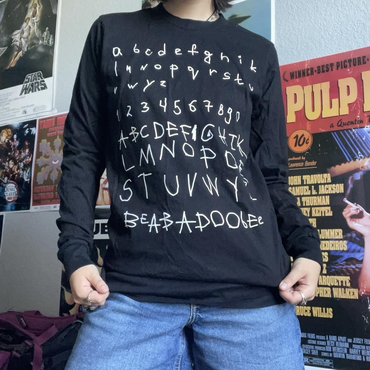 Beabadoobee Beatopia concert merch Alphabet graphic... - Depop