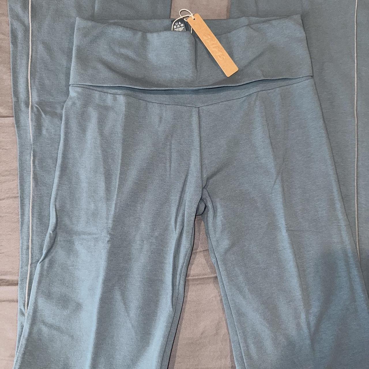 SKIMS COTTON JERSEY FOLD OVER PANTS AND LONG SLEEVE... - Depop