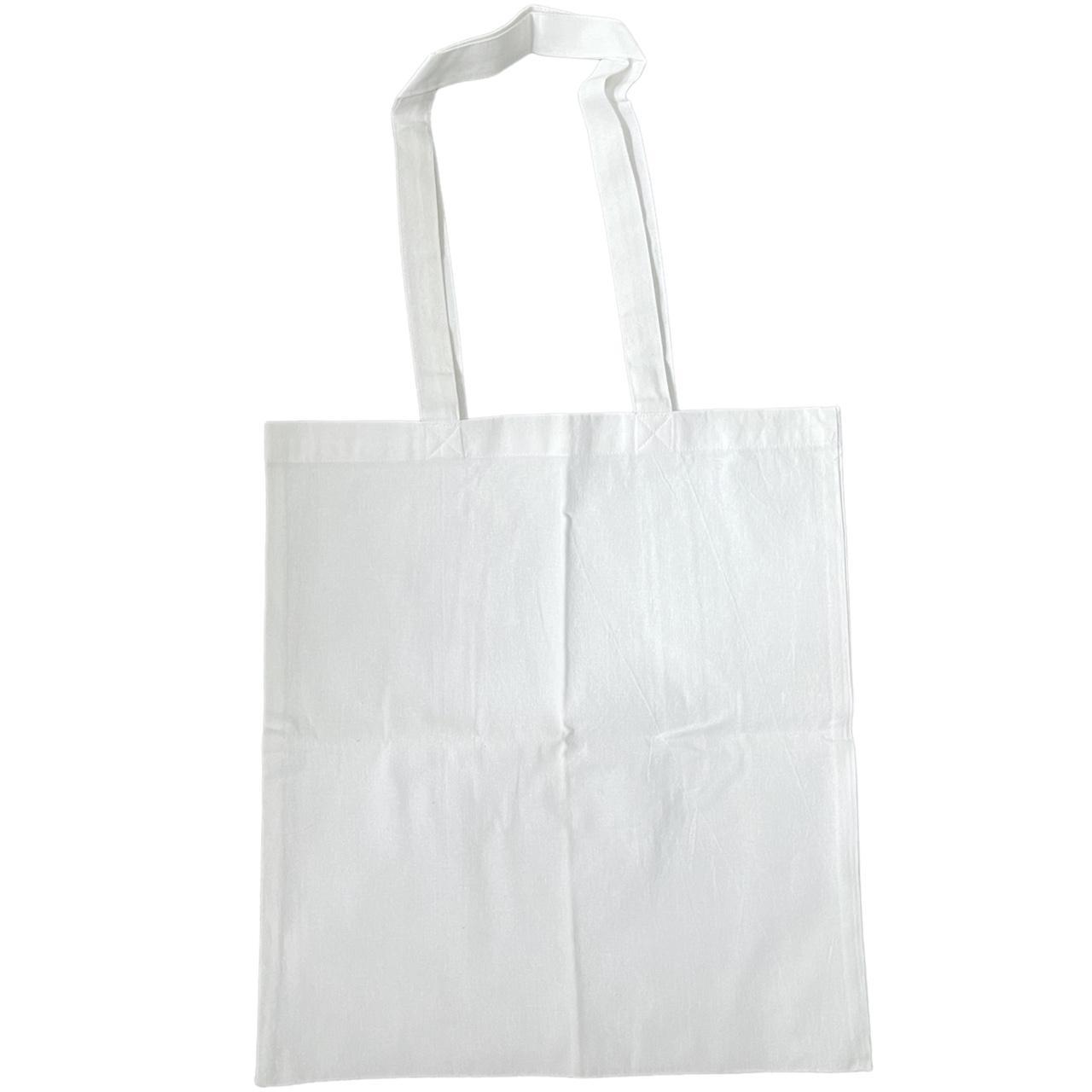 White tote bag #totebag #tote #whitetote #bag #causal - Depop
