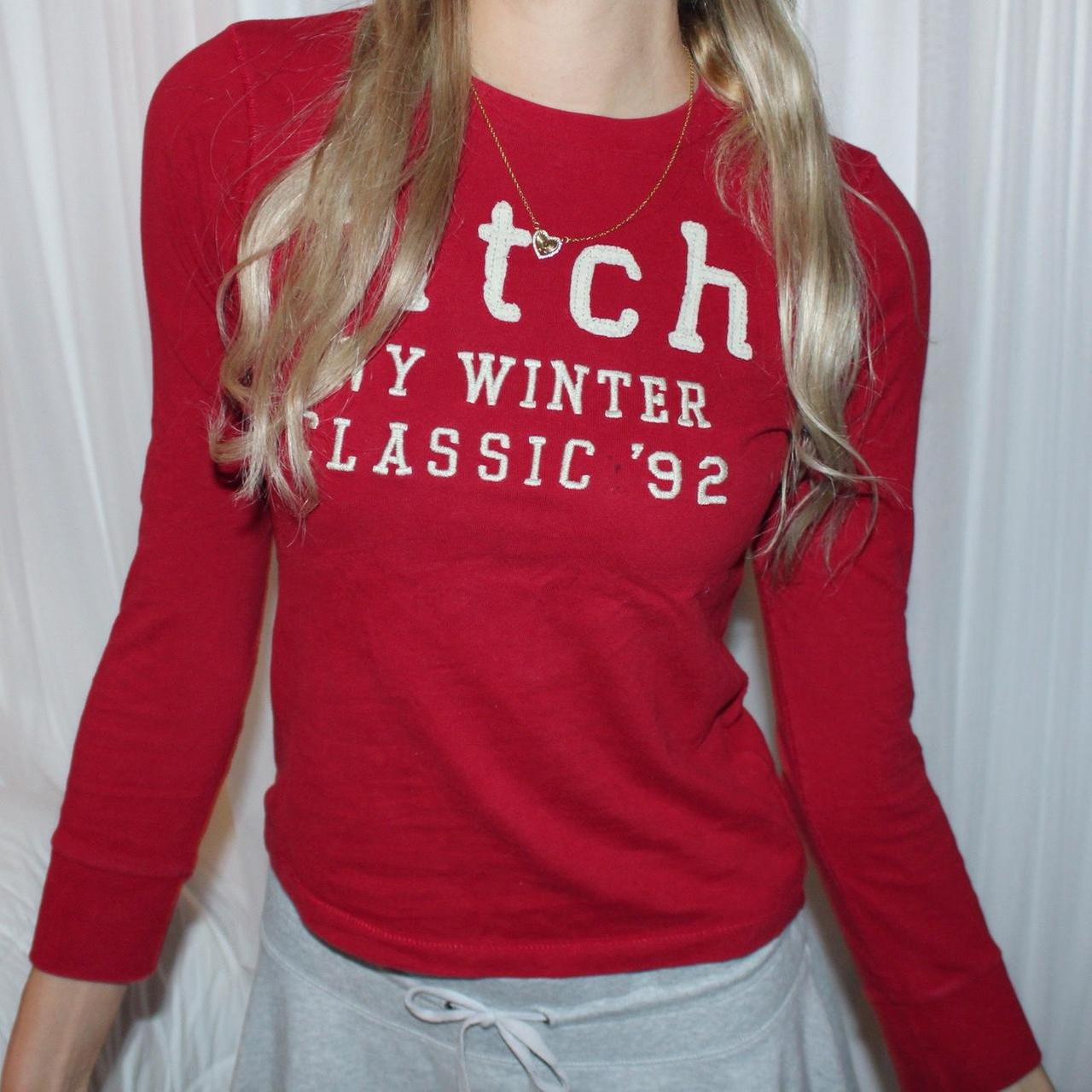 Abercrombie and fitch long sleeve #cottagecore... - Depop