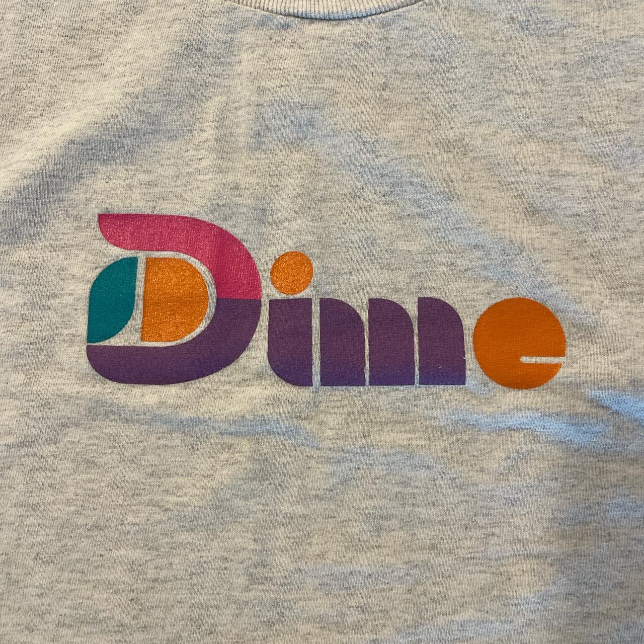 Dime logo t Hems cut off sleeves and bottom - Depop