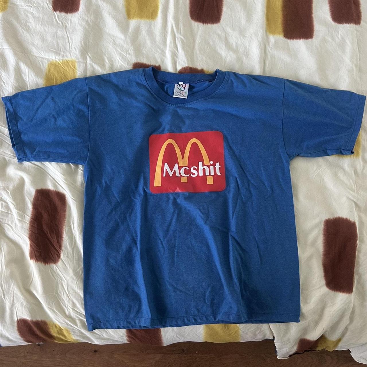 Mc Shit Tshirt I’m Lovin it are you? Vintage Size... - Depop