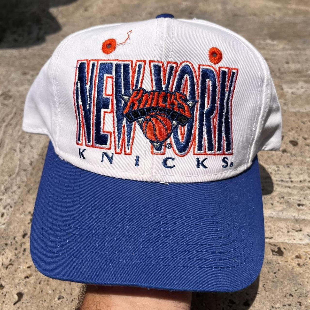 New York Knicks Vintage SnapBack 1980s 1990s... - Depop
