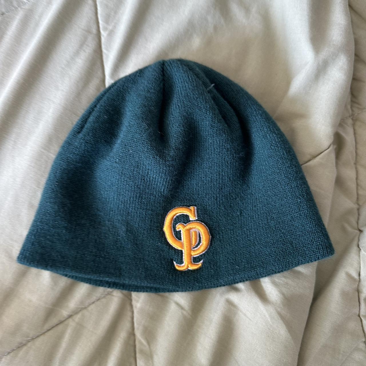 Cal Poly Pamona Skull Cap Smaller fitting... - Depop