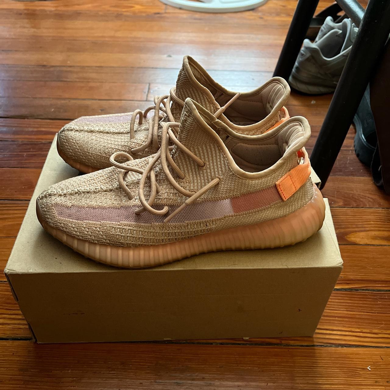 Yeezy Men's Tan Trainers | Depop