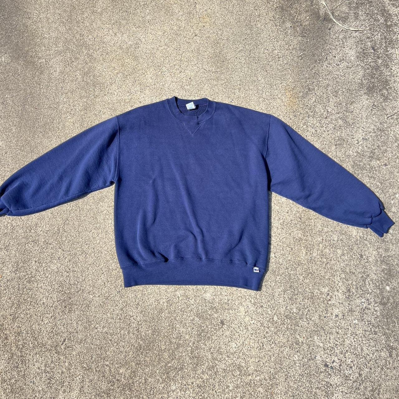 Vintage Russell Athletic Sweater no flaws essential... - Depop