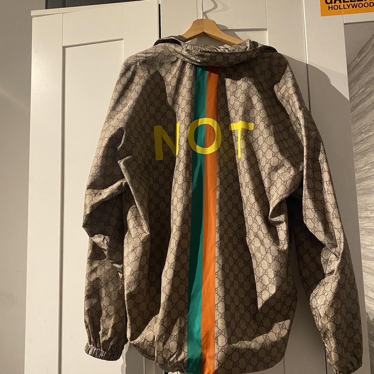 Gucci Not Fake Jacket Used excellent condition... - Depop