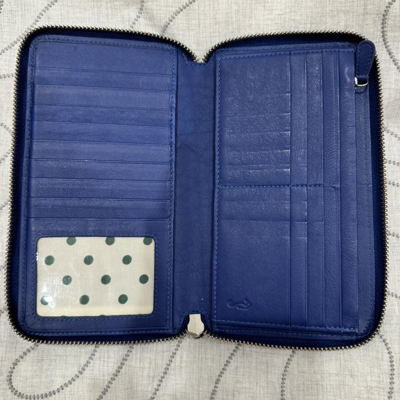 things terrific royal blue purse/wallet many... - Depop