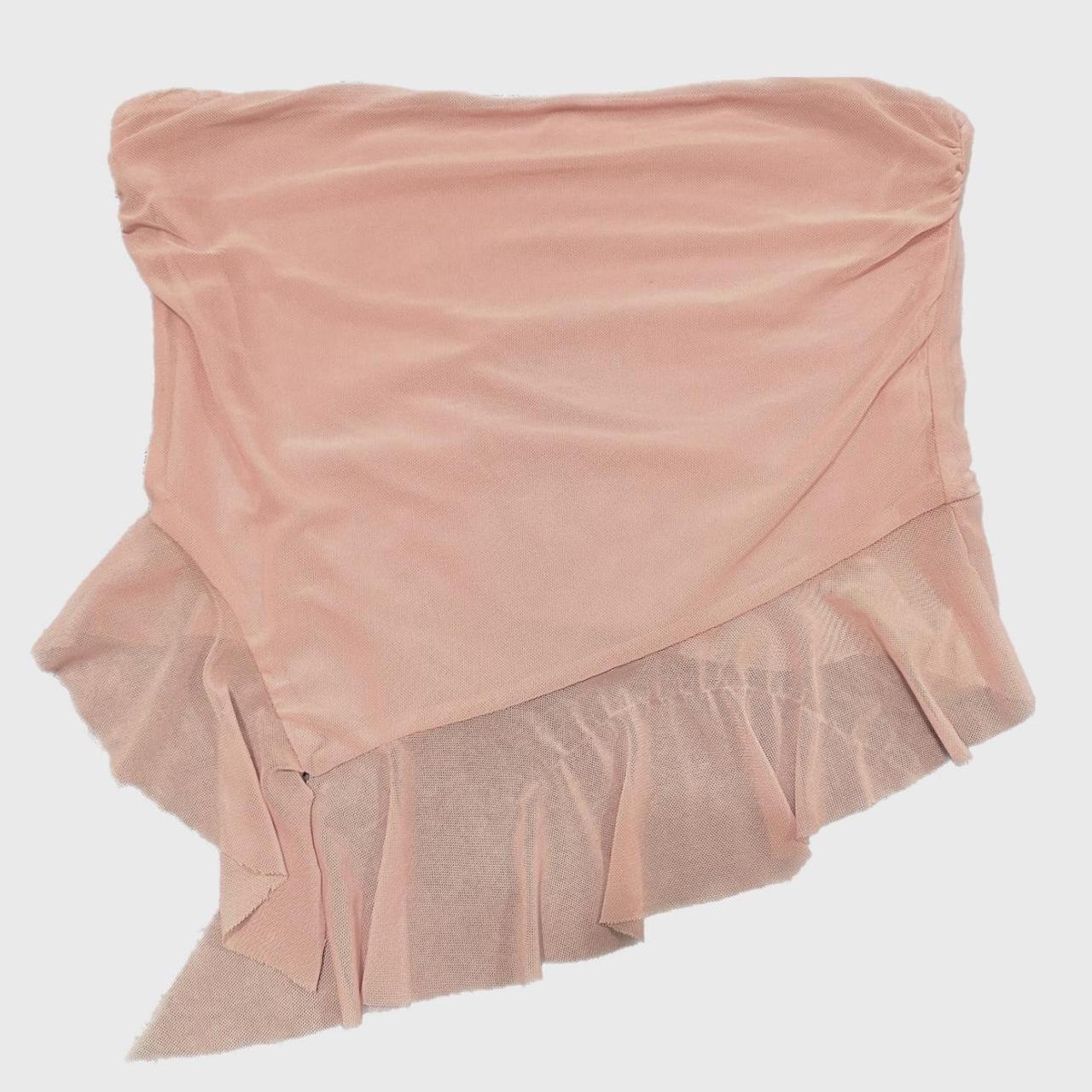 Glassons pink strapless mini top #croppedtop #pink... - Depop