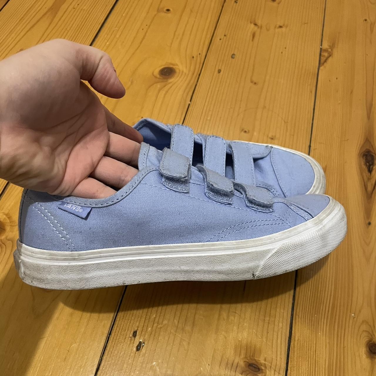 Vans Velcro shoes - worn but good condition Women’s... - Depop