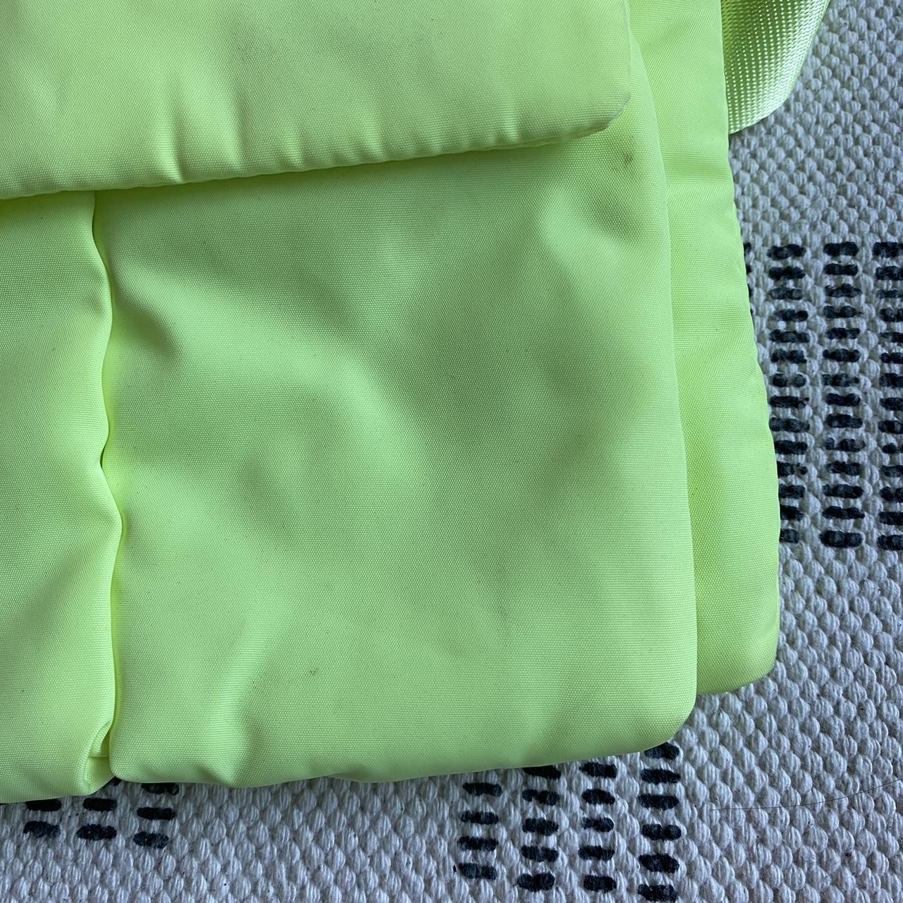 COS neon highlighter yellow crossbody bag / fanny... - Depop