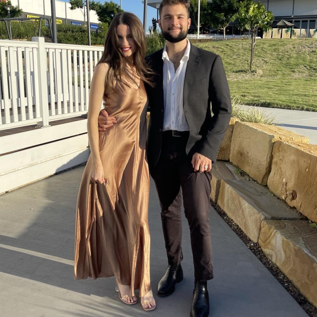 ENA PELLY SILK SLIP 100% pure silk, bias cut RRP:... - Depop