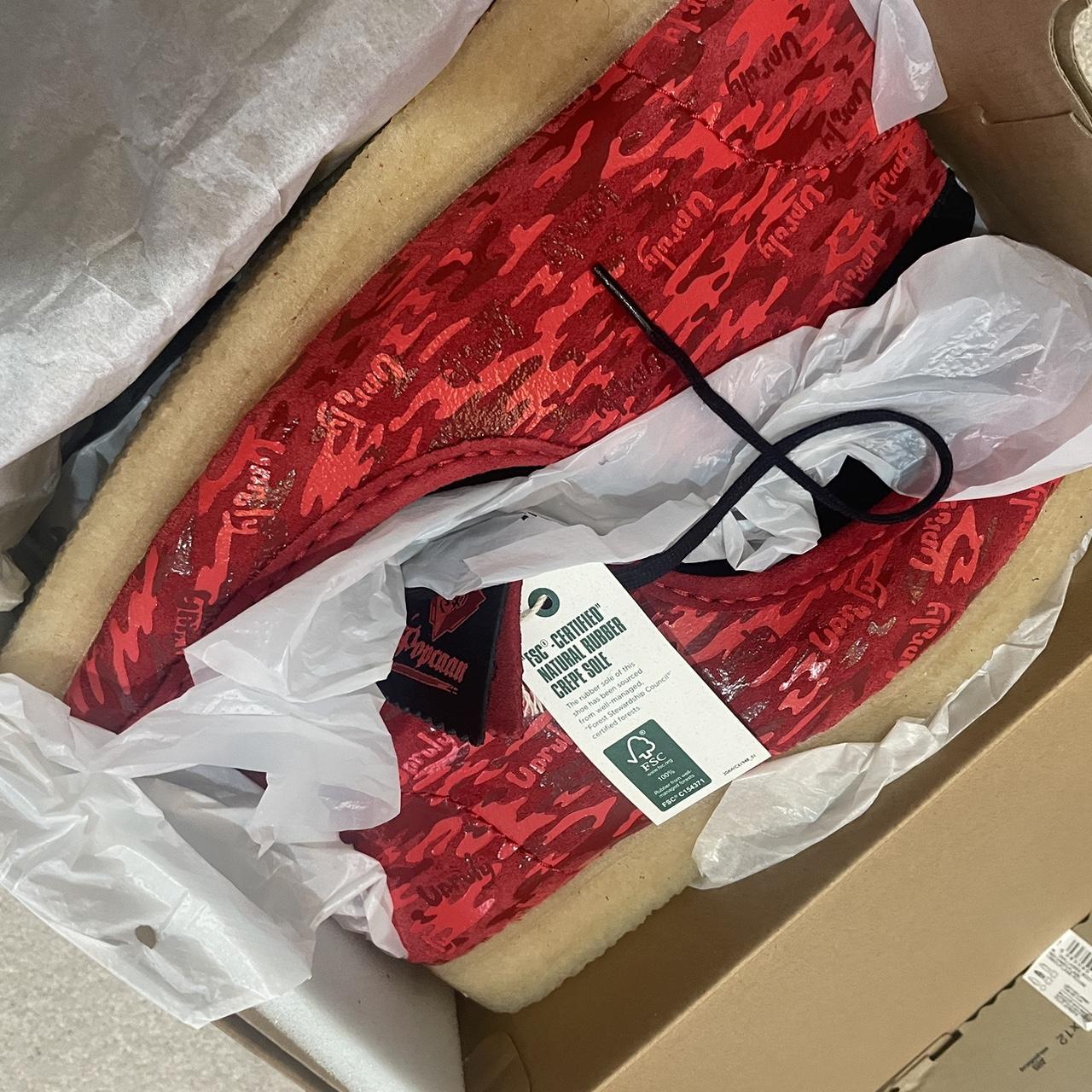 Clarks Wallabees Clarks x Popcaan “Unruly” Wallabee... - Depop