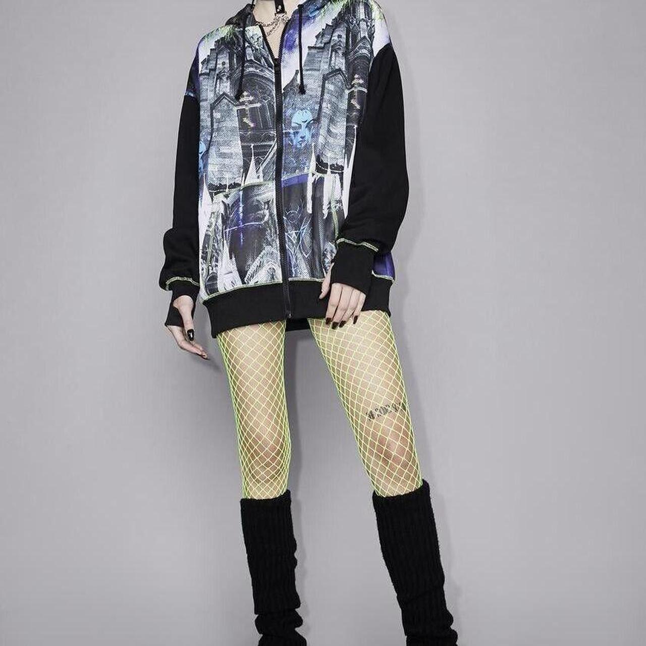 Dolls Kill, Widow `Casual Corruption` Gothic Print... - Depop