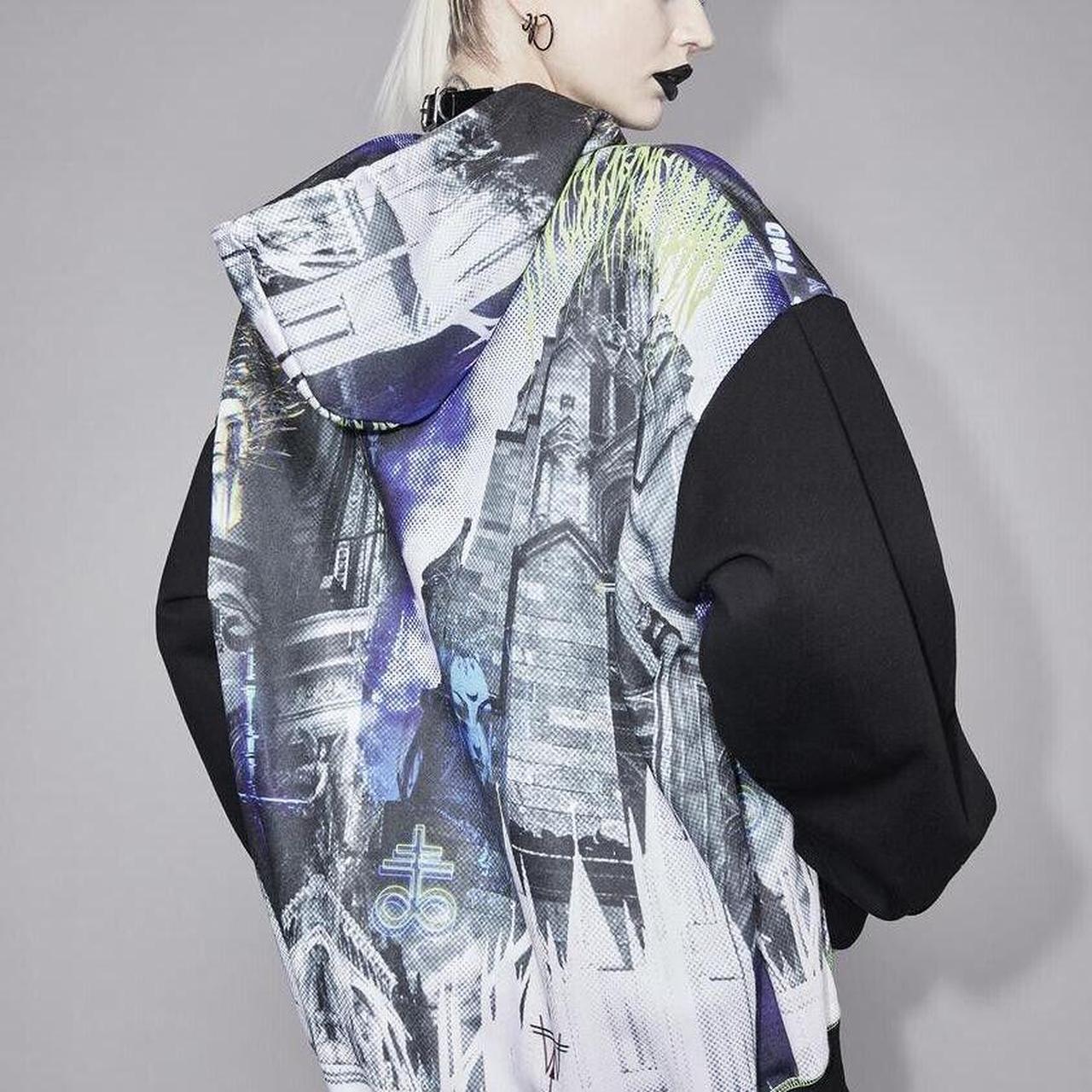 Dolls Kill, Widow `Casual Corruption` Gothic Print... - Depop