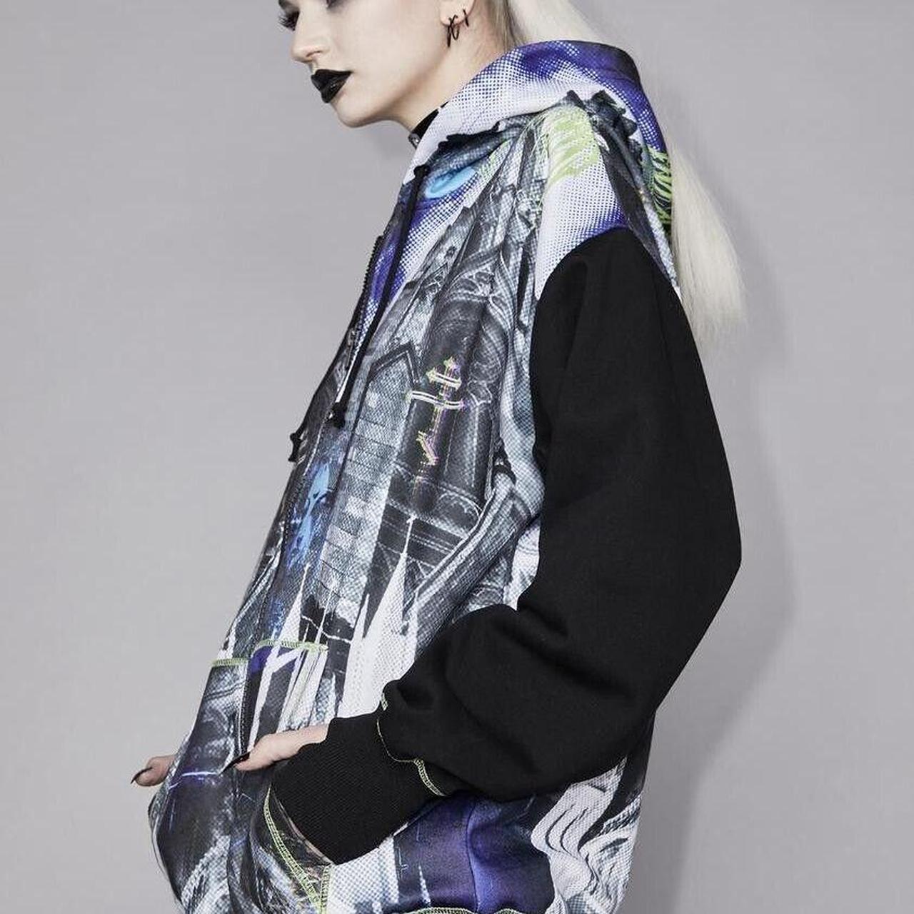 Dolls Kill, Widow `Casual Corruption` Gothic Print... - Depop