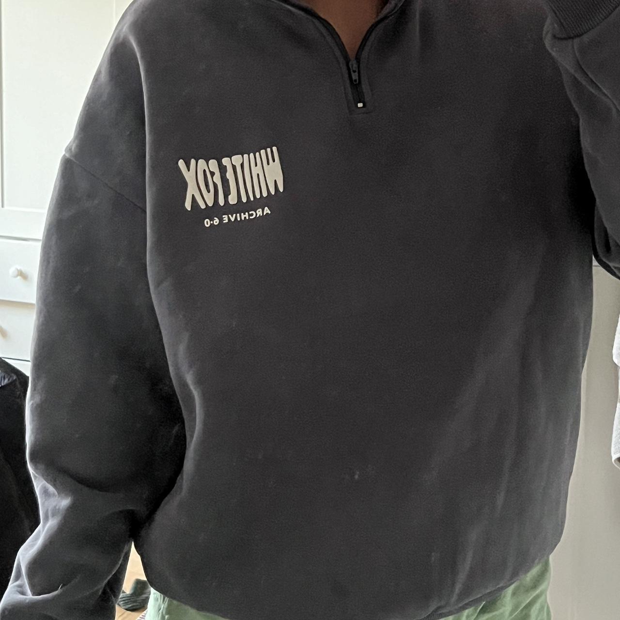 white fox archive 6.0 half zip in the colour... - Depop