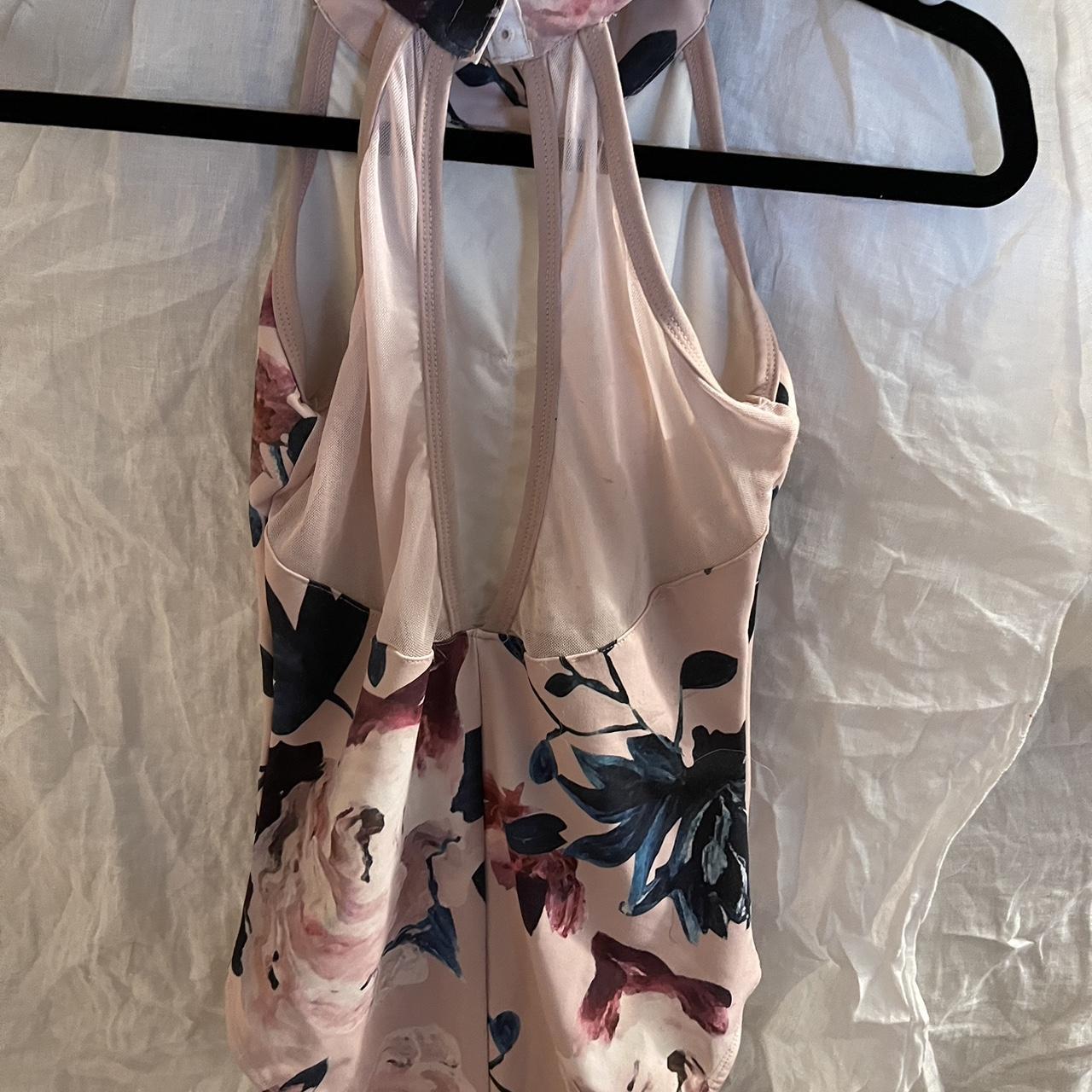 Women’s halter Keyhole Leotard Medium - Depop