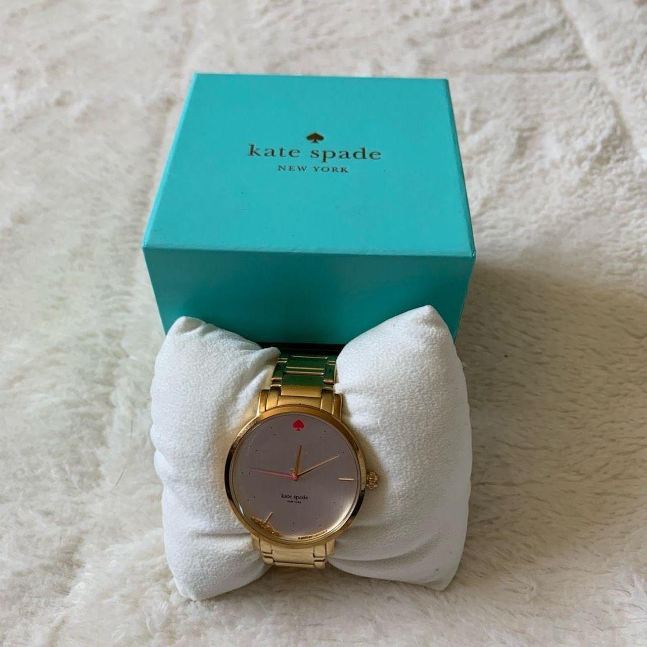 Kate Spade New York Women's Gold Watch | Depop