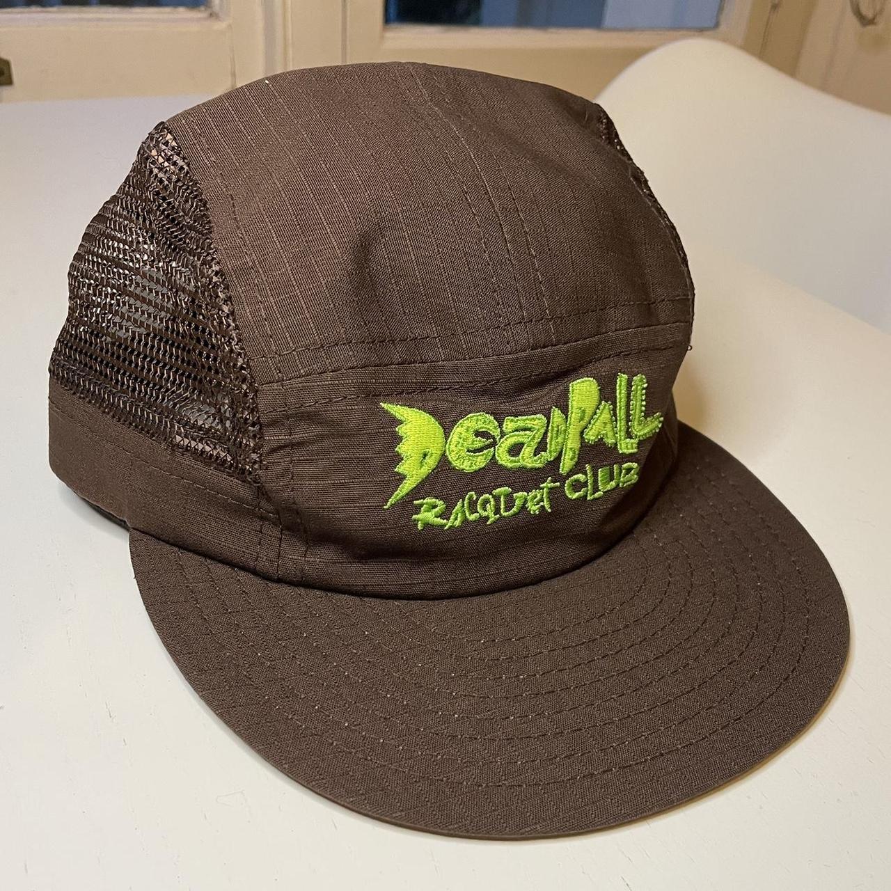Brain Dead cap, never worn, brown & green - Depop