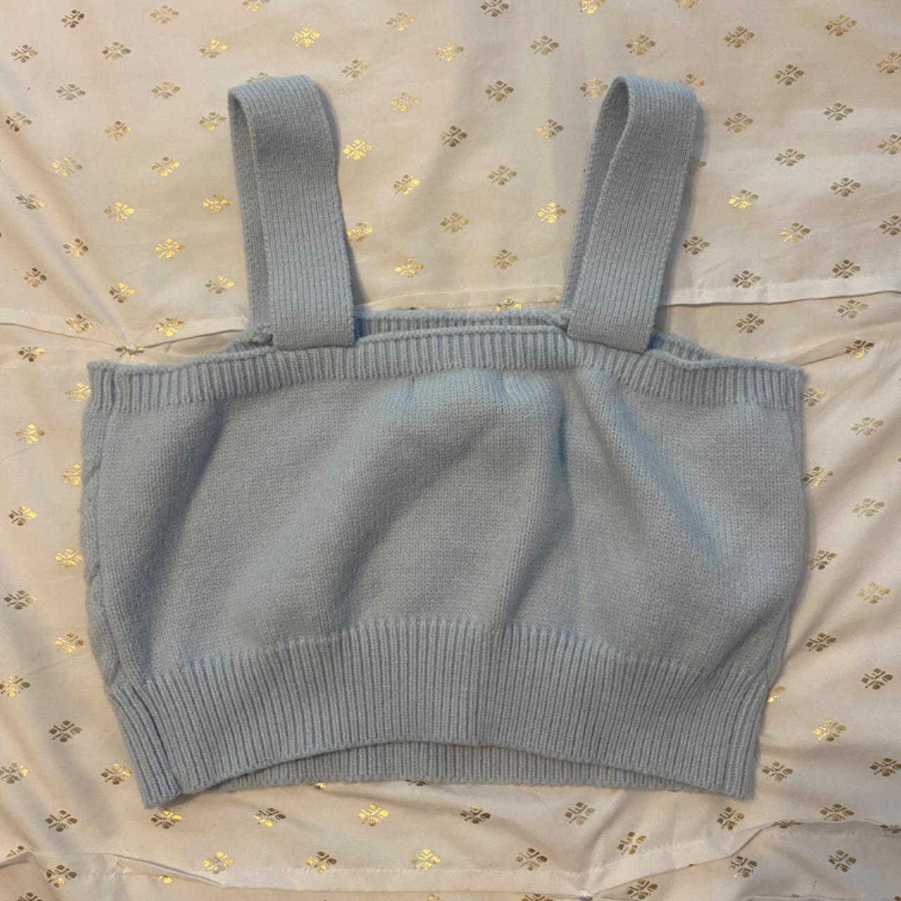 Cider Women's Blue Vest | Depop