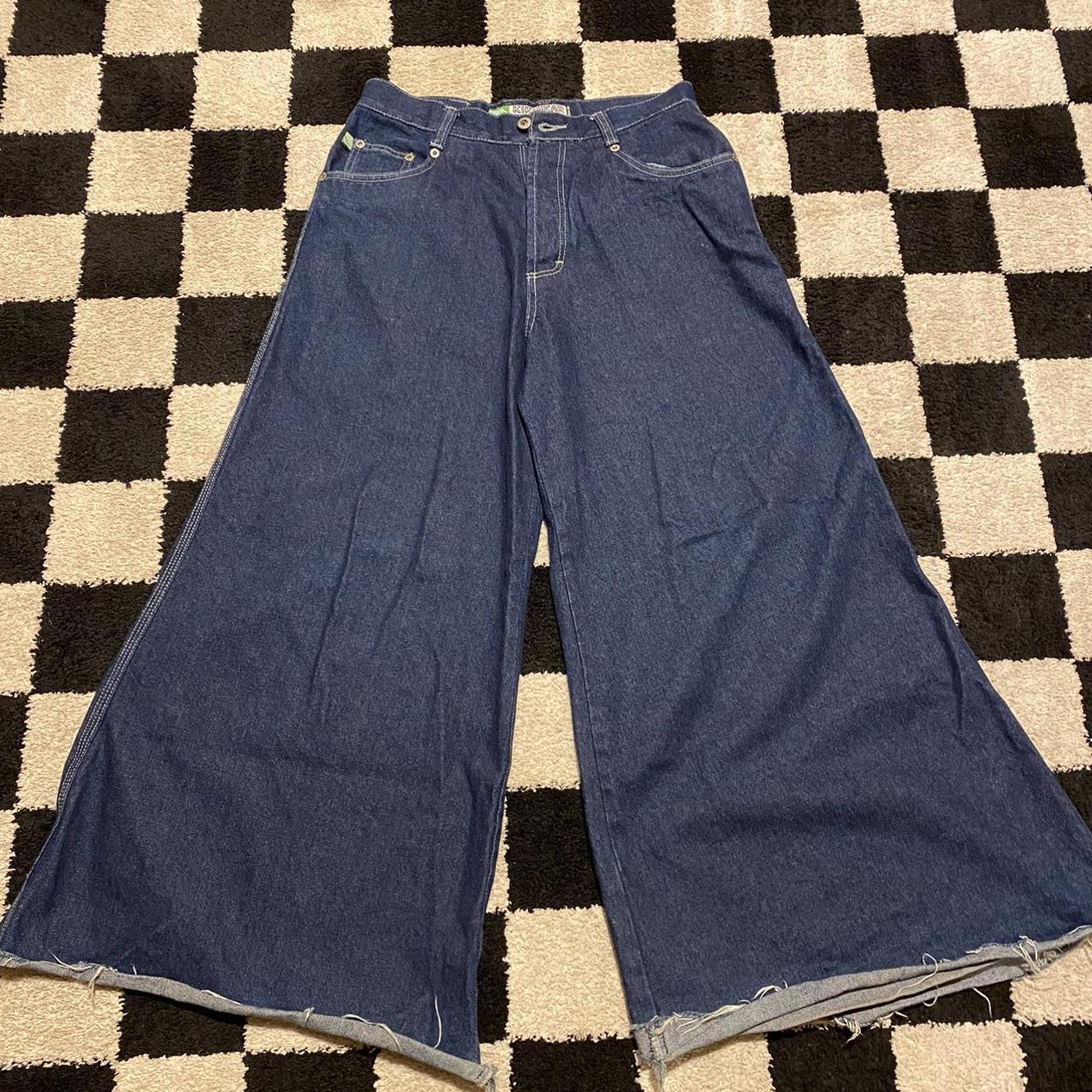 Kikwear hydraulics rave jeans size 30 made in Hong... - Depop