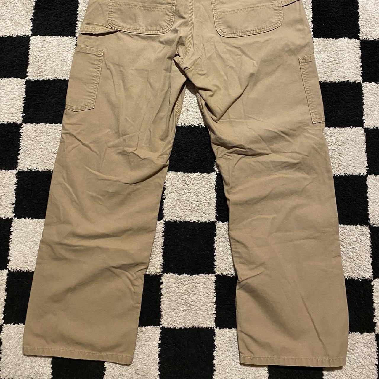 Carhartt pants size 33-30 sand colored. Good... - Depop