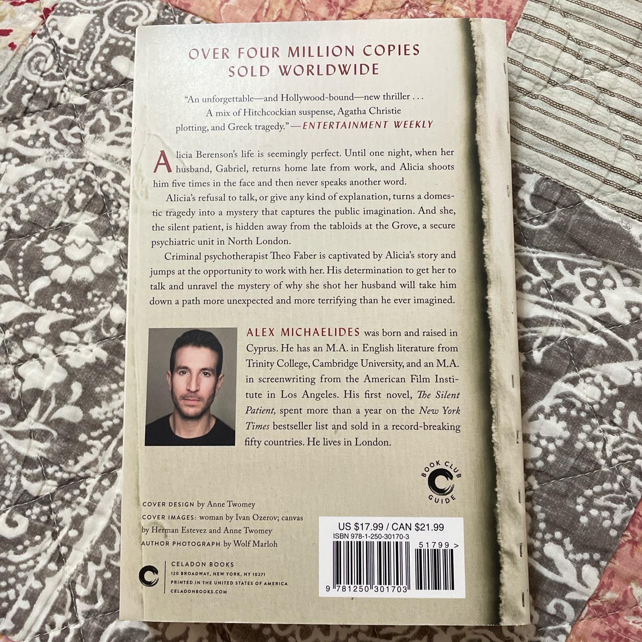 the silent patient by alex michaelides - 323... - Depop