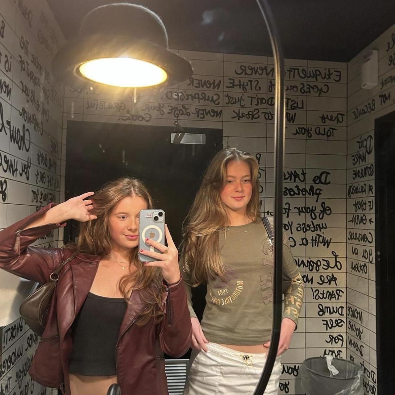 Mode Mischief Studios white skirt In good condition... - Depop