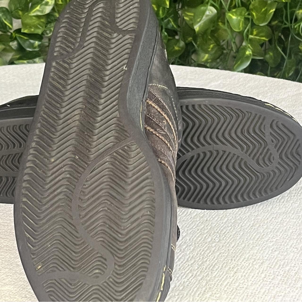 Vintage 2002 rare brown Adidas Superstar FTR ... - Depop