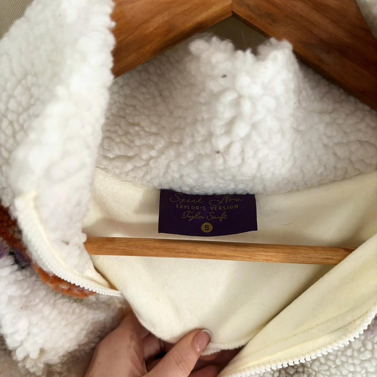 Authentic Taylor Swift Koi Fish Sherpa jumper from... | Depop
