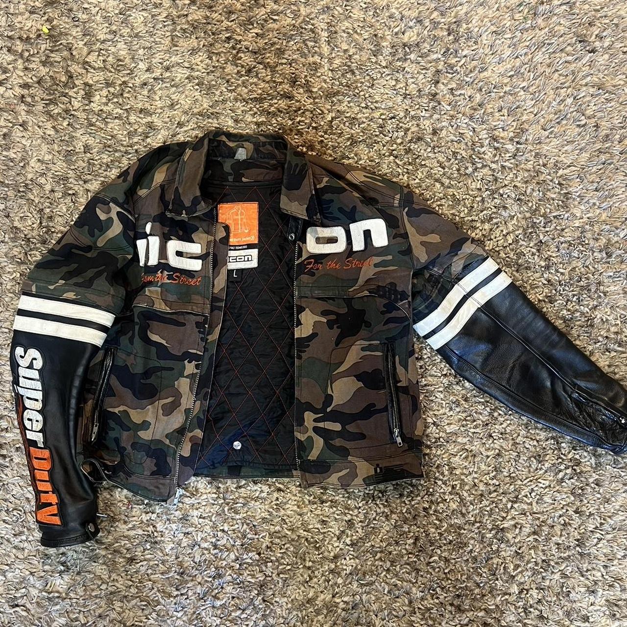 vintage ICON super duty jacket size large good... - Depop