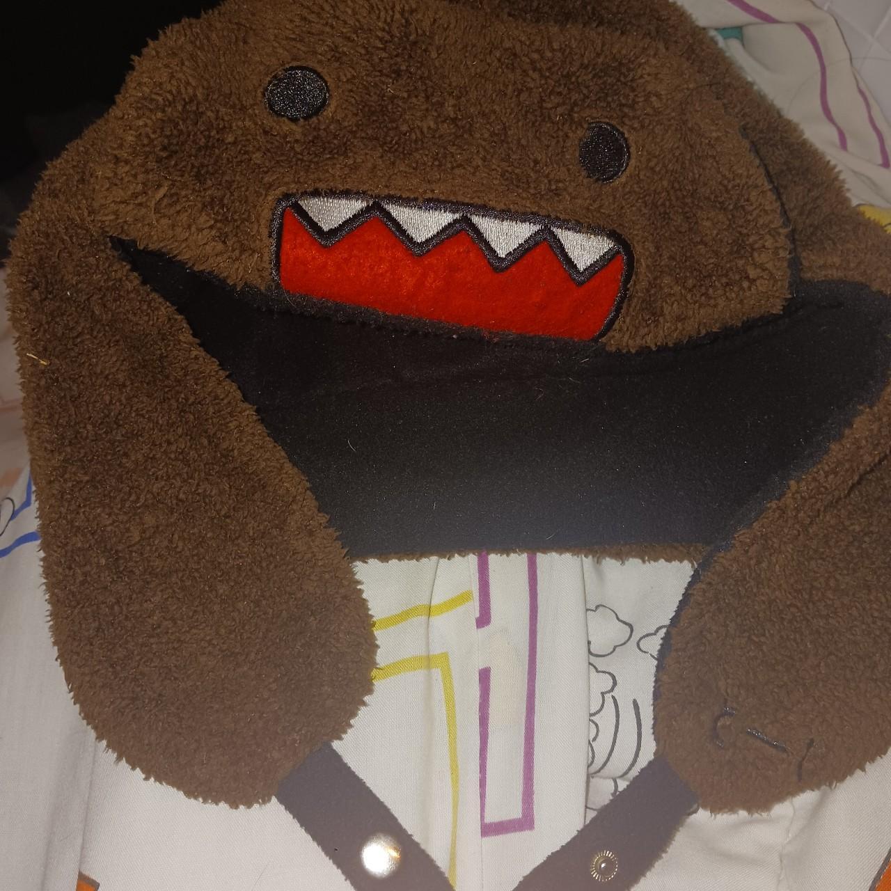 ♡More photos of domo hat♡ ☆The mouth has some... - Depop