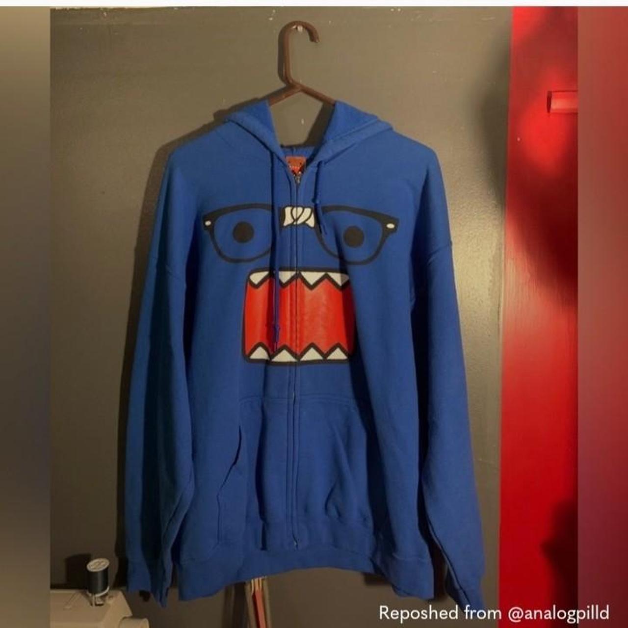 ‼️READ DESCRIPTION BEFORE BUYING‼️ ☆Domo blue zip... - Depop