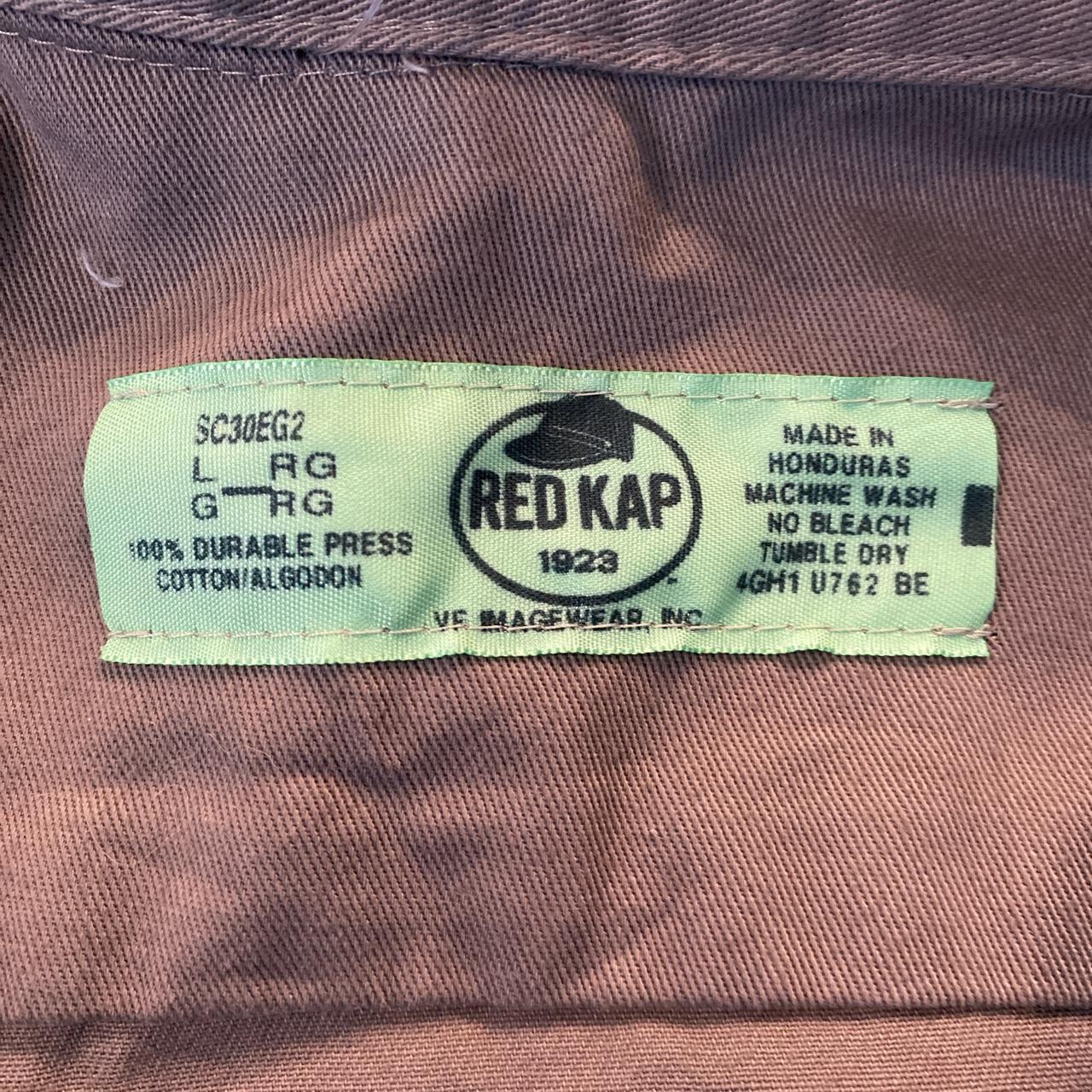 Red Kap 1923 Large Reflective men’s neon jacket.... - Depop