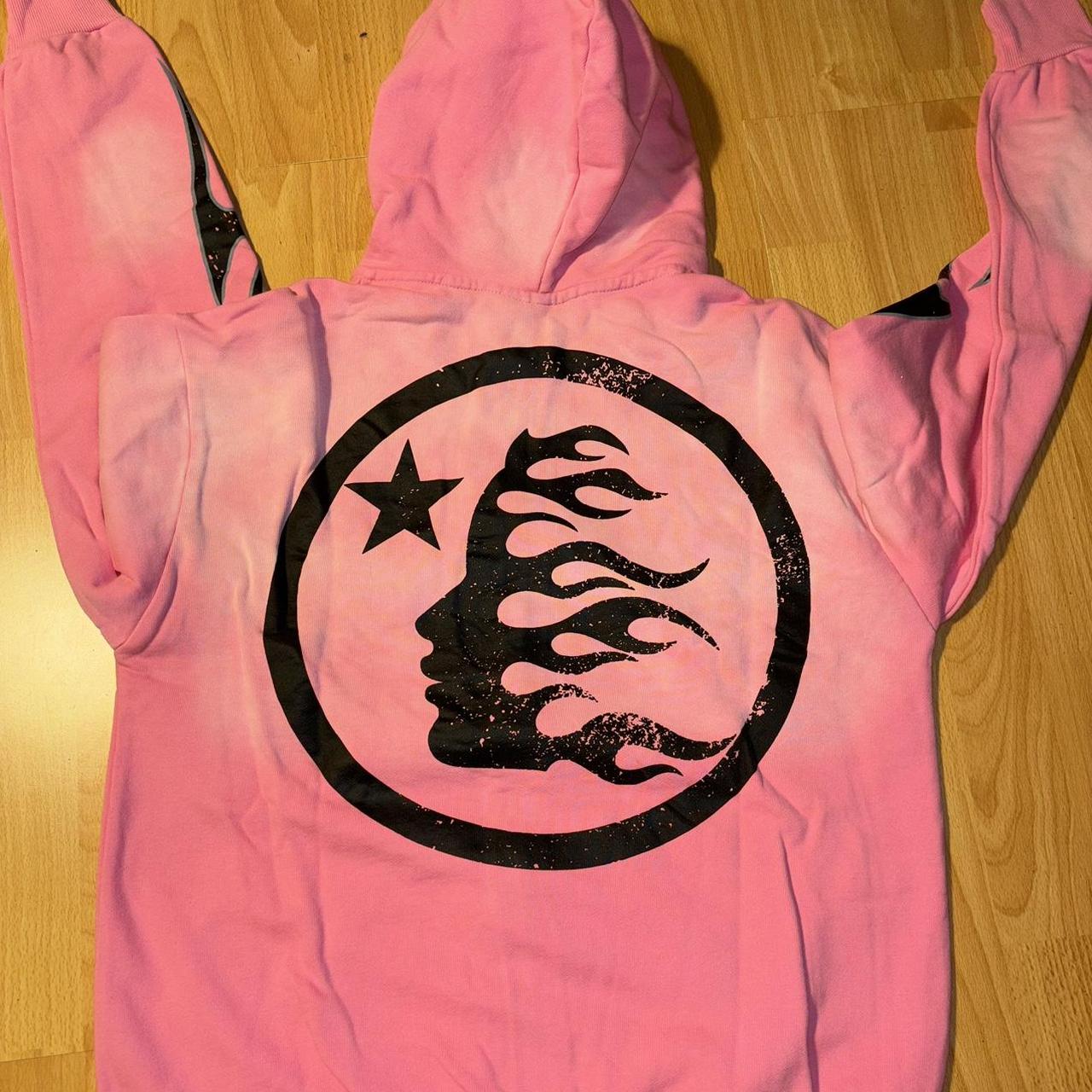 Pink Hellstar Zip Up Hoodie Size S/Small Brand new,... - Depop