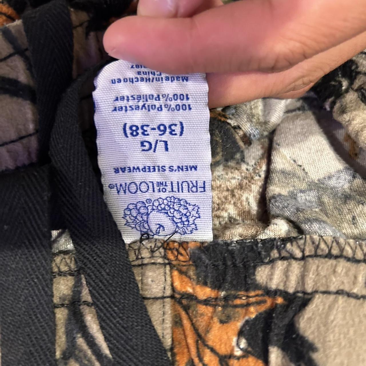 Hanes • Y2K Realtree Camo Type Pajama Pants • L I... - Depop