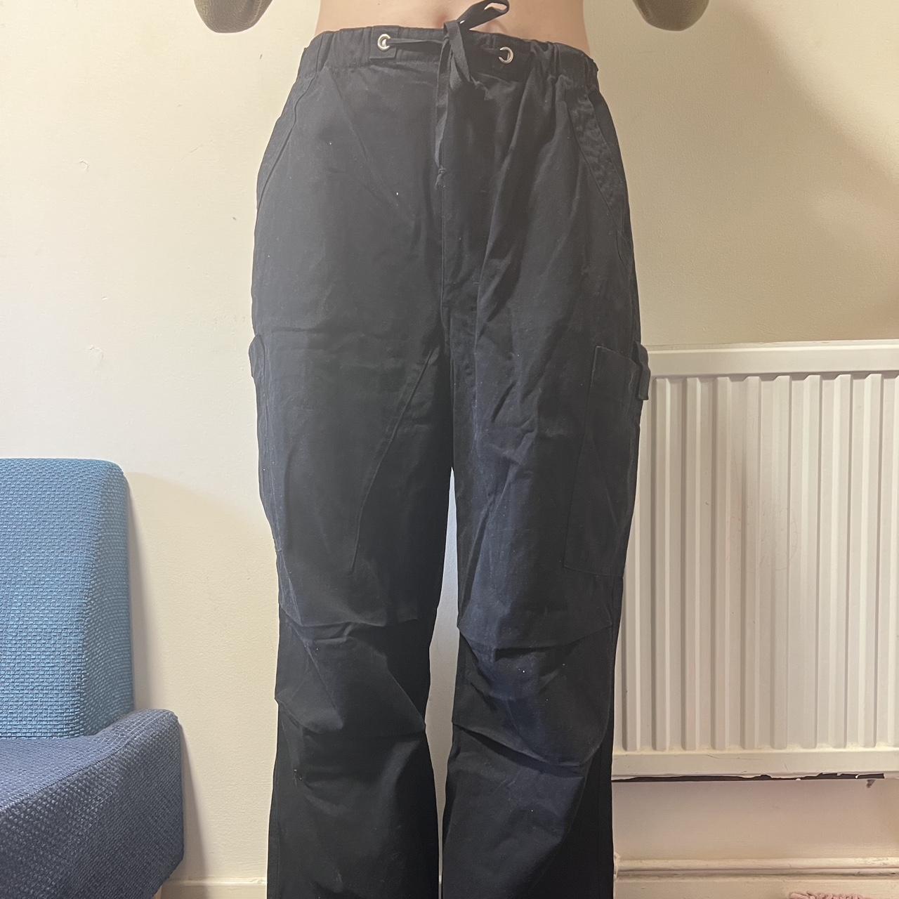 JADED LONDON PARACHUTE PANTS in black Never worn,... - Depop