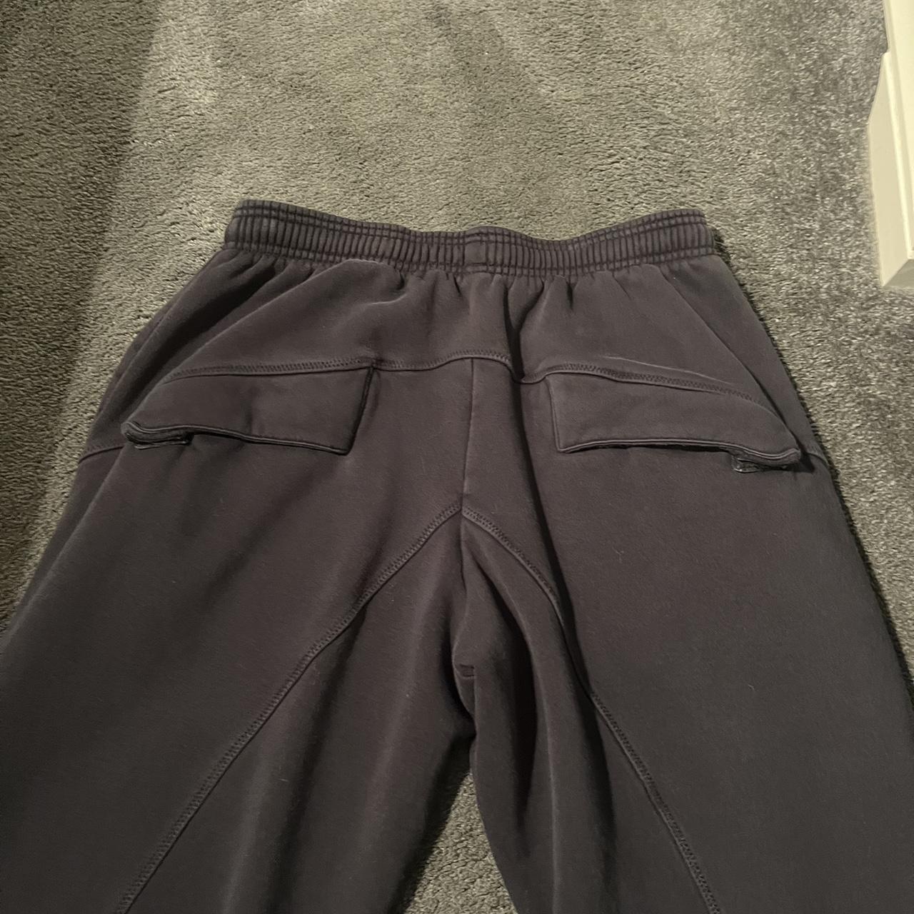 super cool vintage nike joggers red and white... - Depop