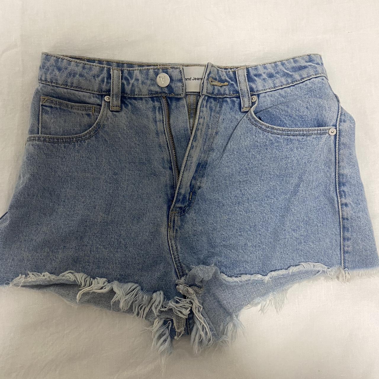 A brand denim shorts Size AUS 8 (small) $45 - Depop
