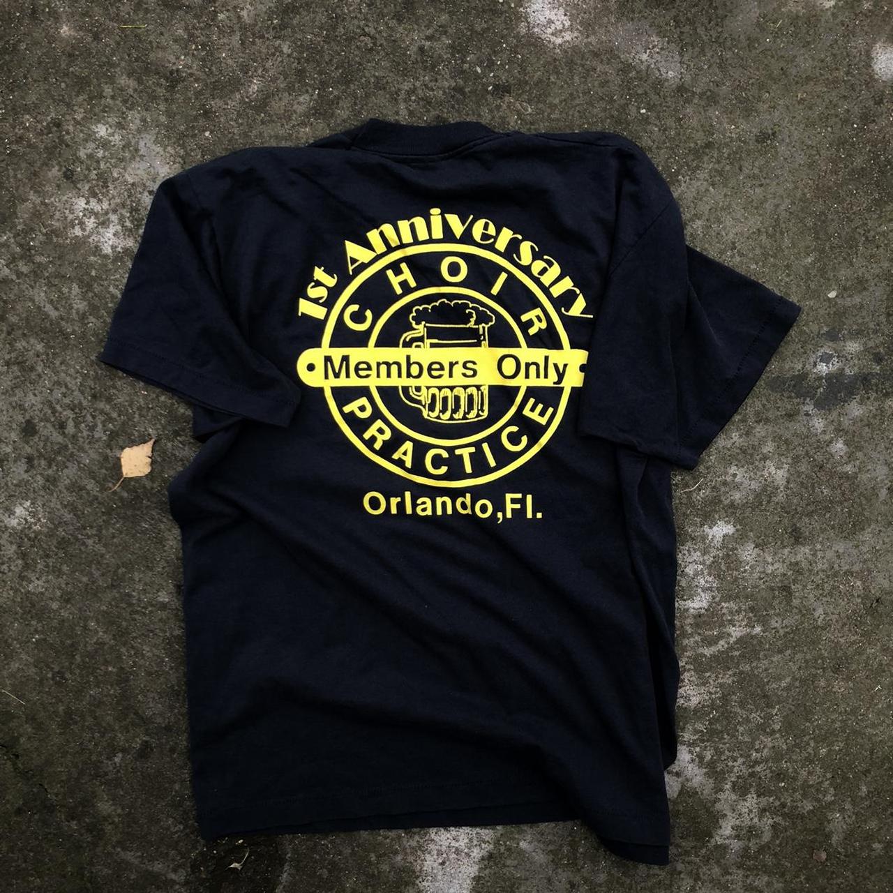 Vintage 90s orlando t shirt 74 cm length x 58 cm p2p - Depop