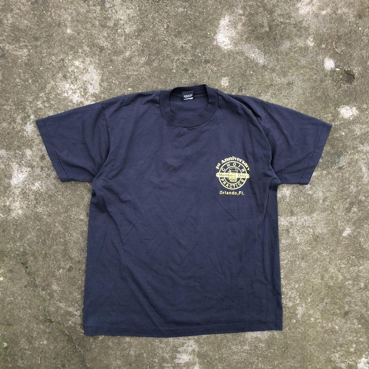 Vintage 90s orlando t shirt 74 cm length x 58 cm p2p - Depop