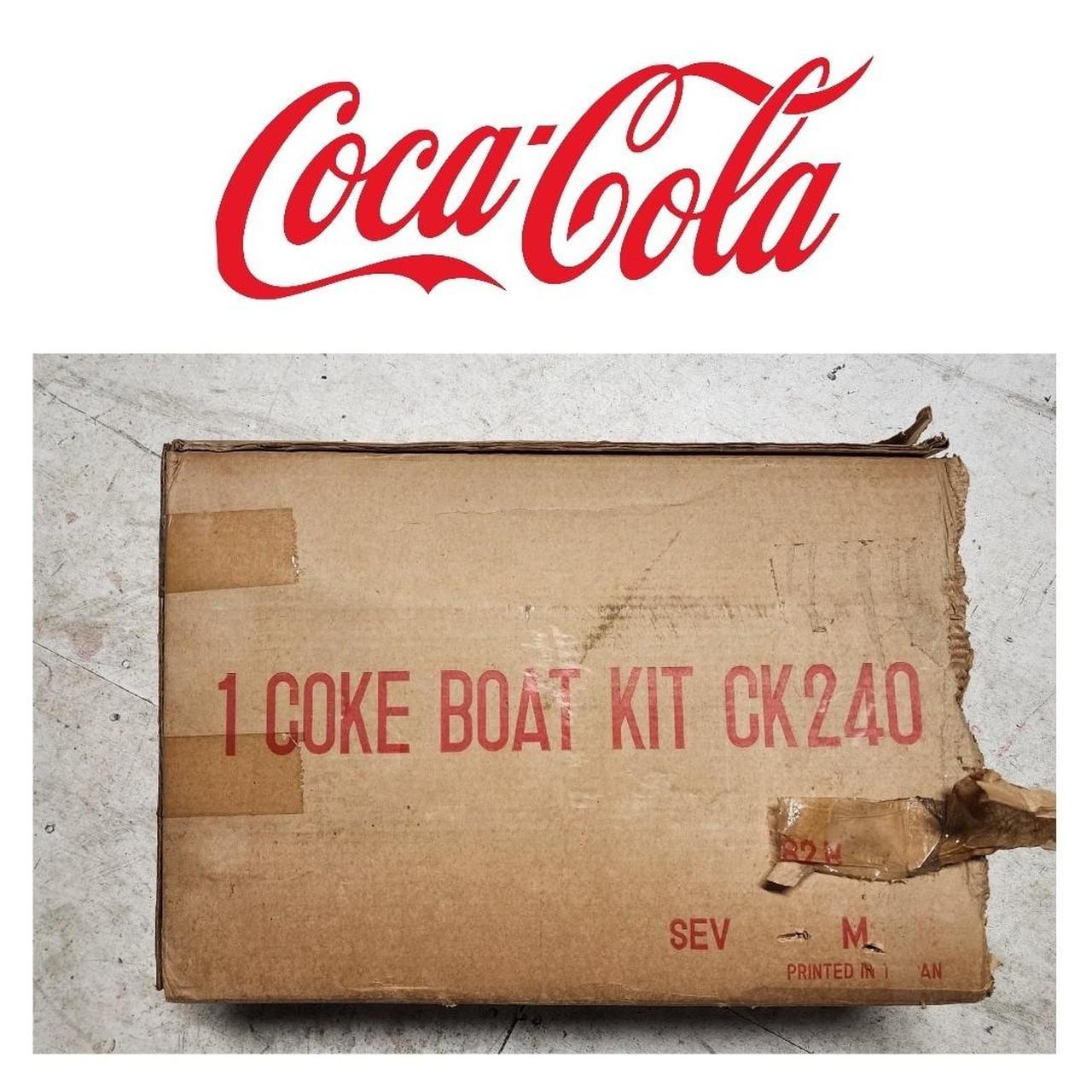 RARE COLLECTIBLE Coca-Cola Inflatable Boat with Oars... - Depop